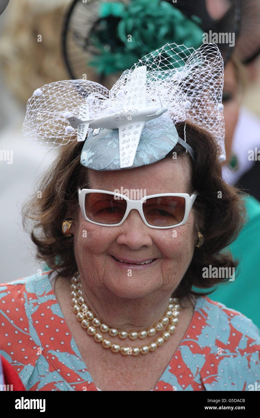 Philomena Cribbin from Straffin Co Kildare enters the Best Dressed Lady ...