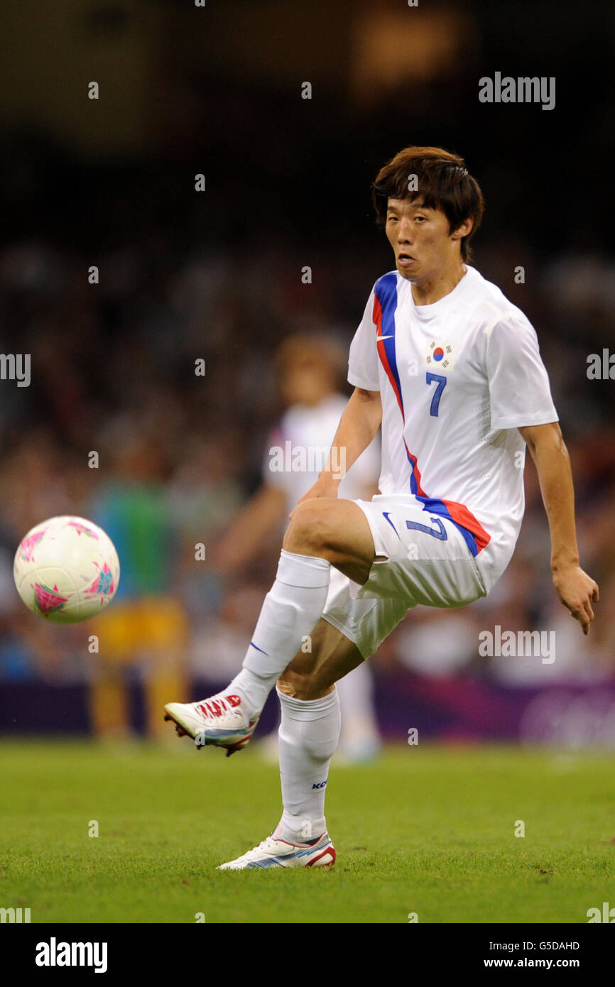 South Korea's Bo-Kyung Kim during the men's football Bronze medal match ...