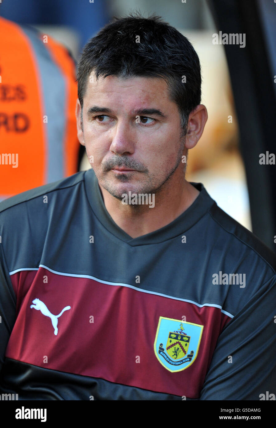 Burnley goalkeeping coach billy mercer hi-res stock photography and ...