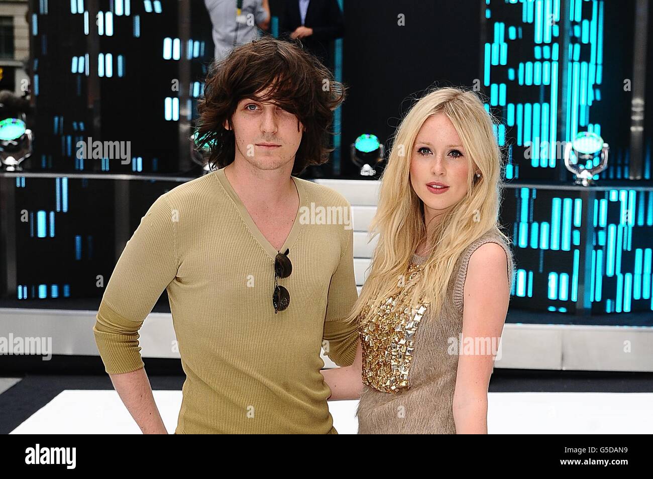 George Craig with Girlfriend Diana Vickers arriving for the UK Premiere ...