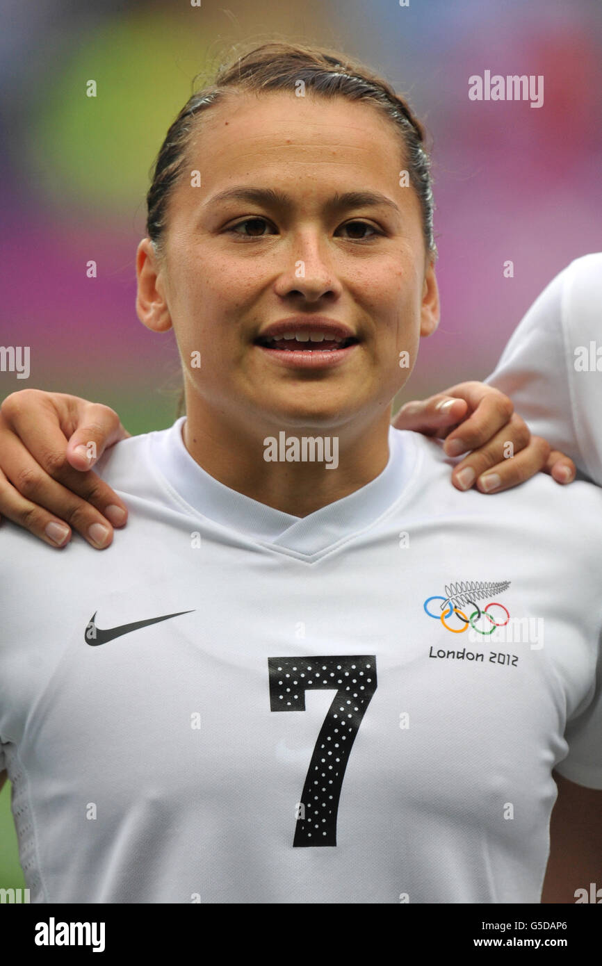 New Zealand's Ali Riley during the New Zealand v Cameroon, Group E ...