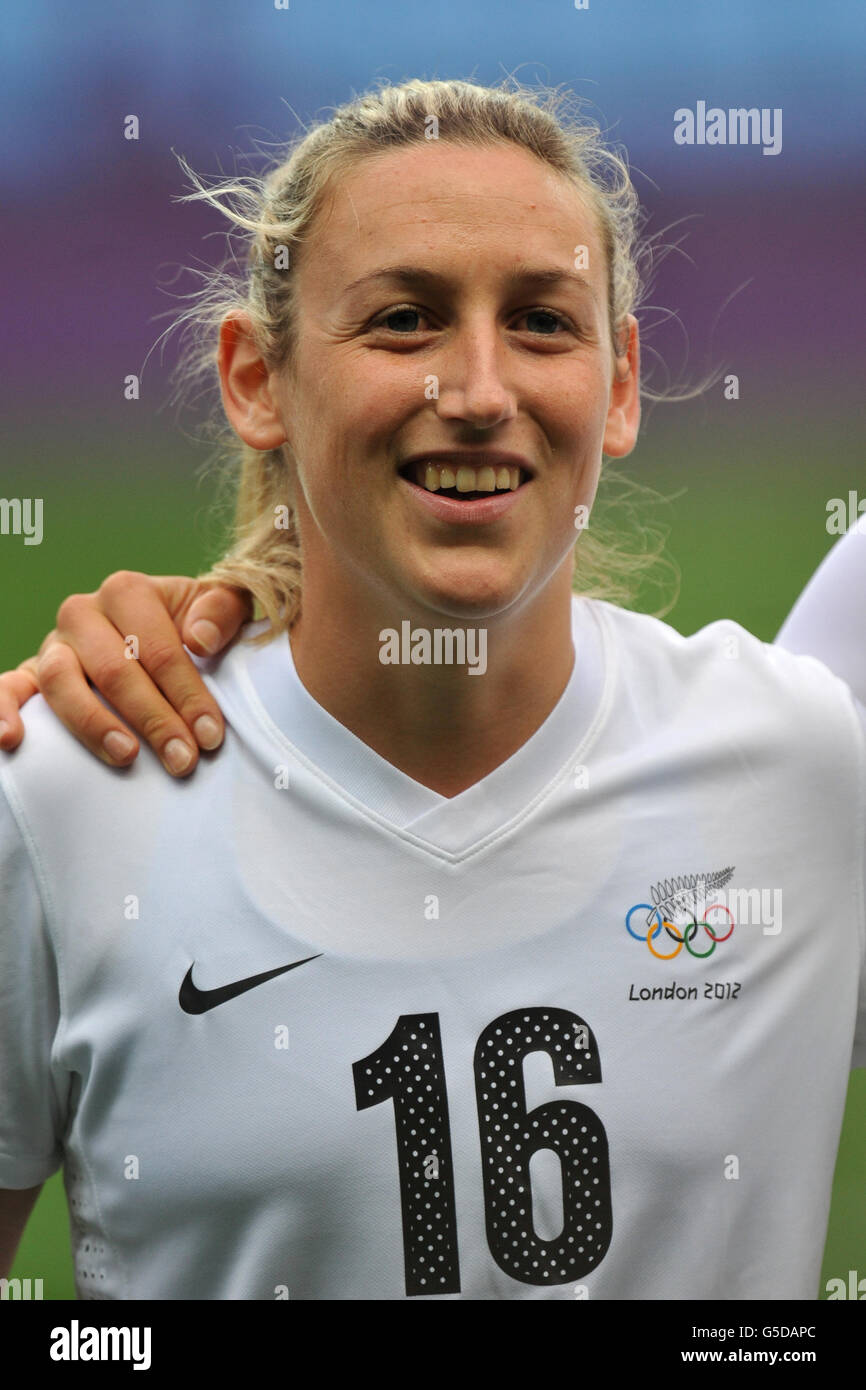 New Zealand's Annalie Longo during the New Zealand v Cameroon, Group E ...