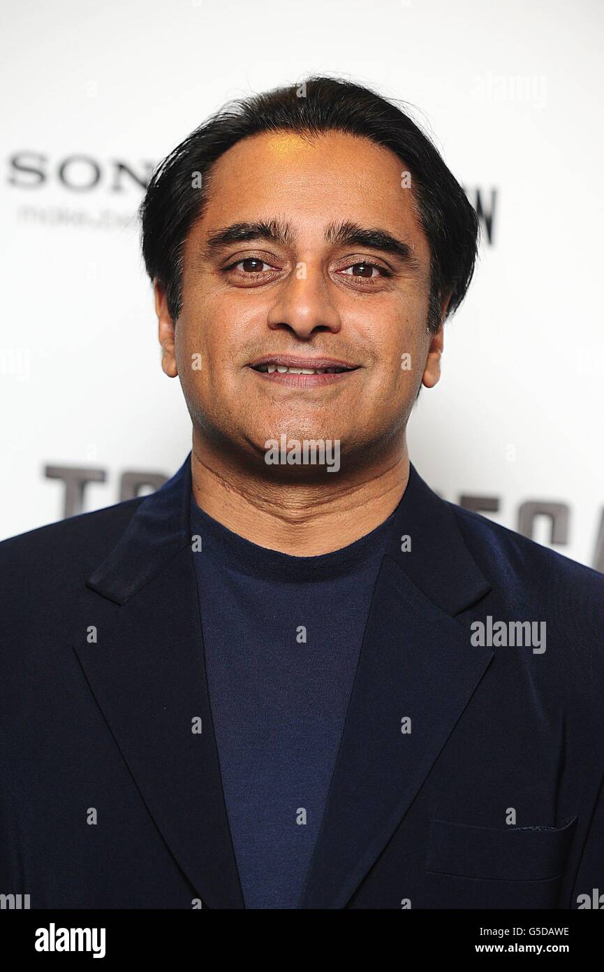 Sanjeev Bhaskar arriving for the UK Premiere of Total Recall, at the ...