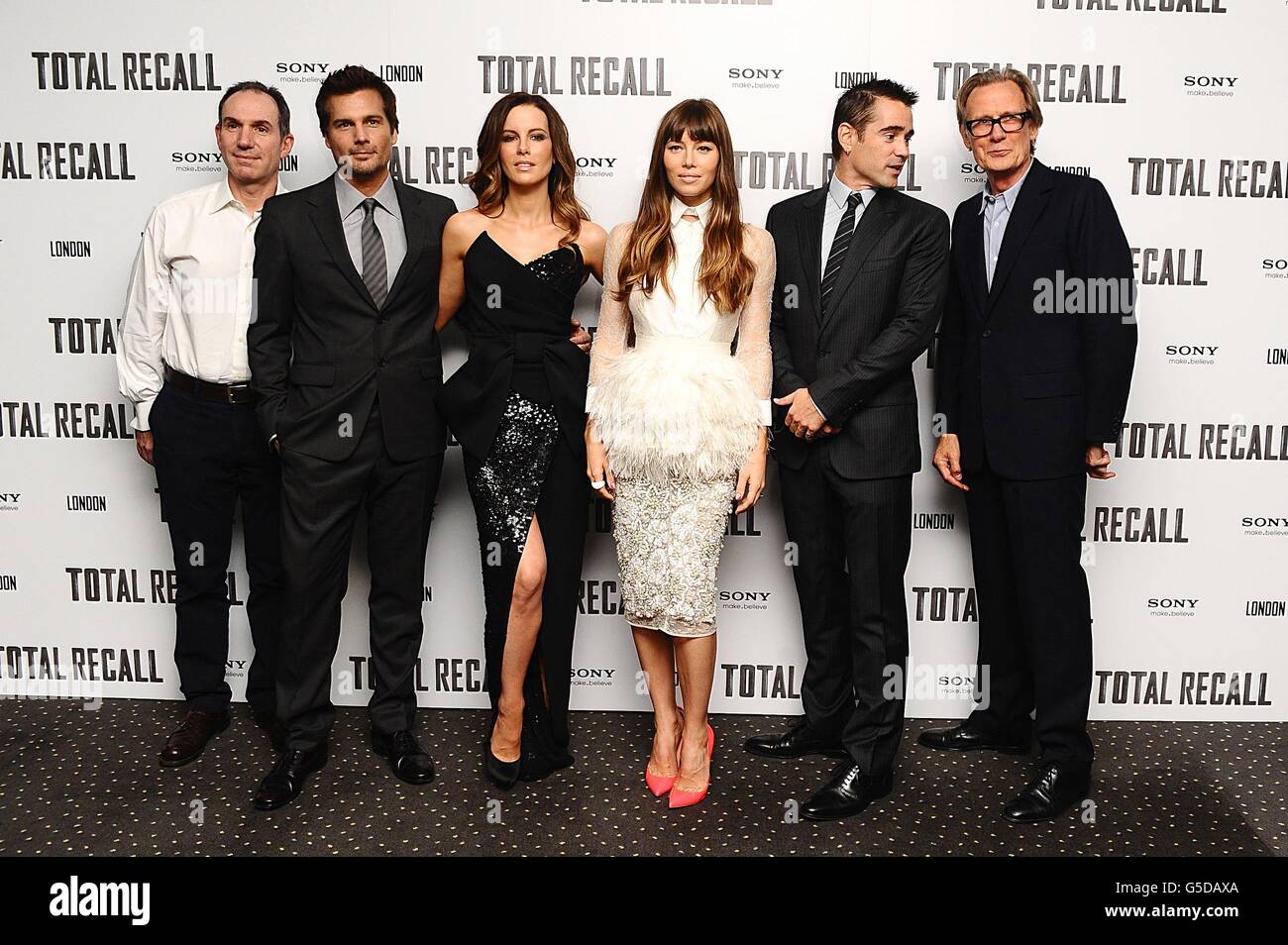 Total Recall UK Premiere - London Stock Photo - Alamy