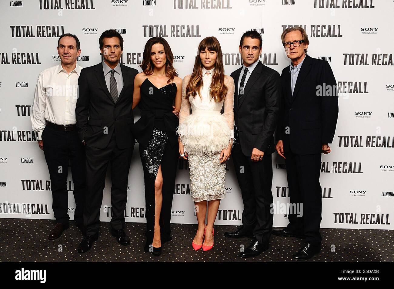 Total Recall UK Premiere - London Stock Photo - Alamy