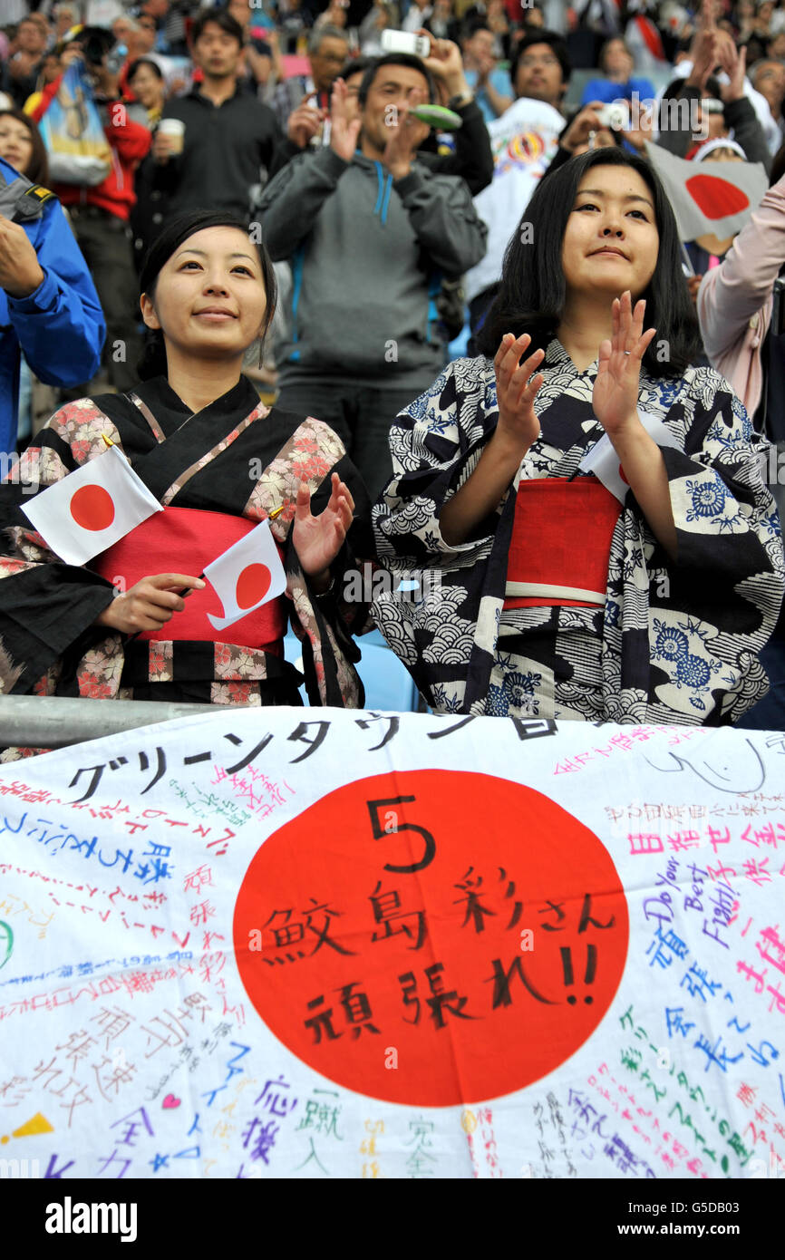 London Olympic Games - Day 1. Japan fans during the Group F women's ...