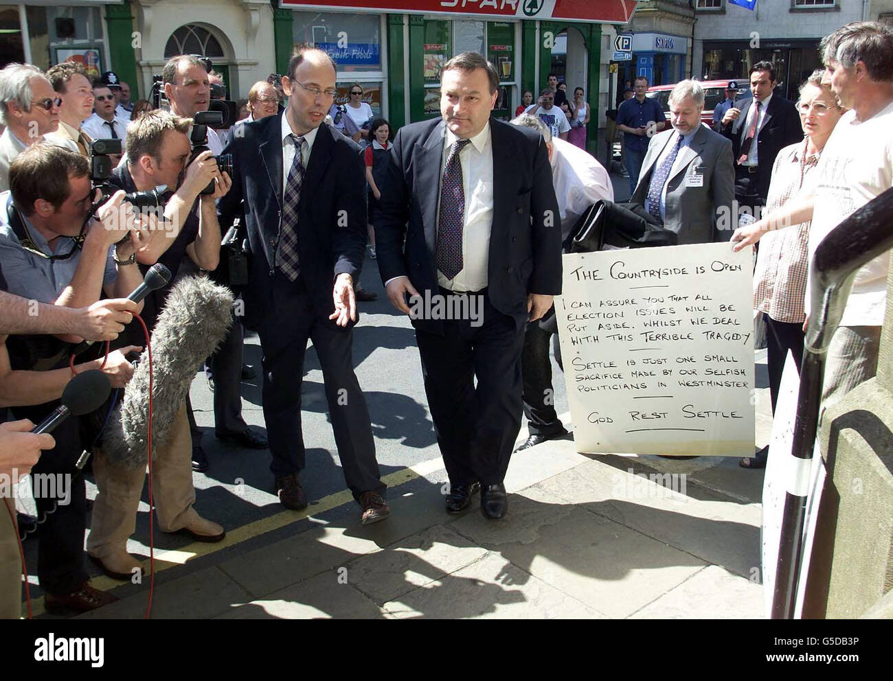 Brown Yorkshire foot and mouth Stock Photo - Alamy
