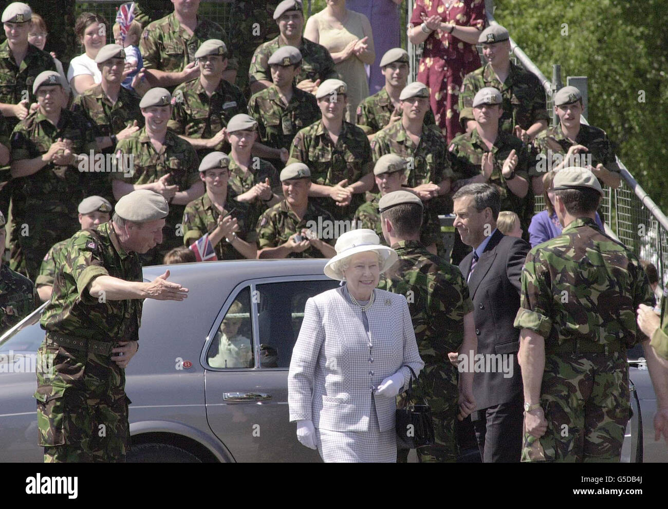 Queen Visit Germany Stock Photo - Alamy