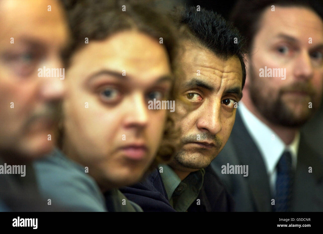 (L-R) Labour MP George Galloway, Media Officer for the Glasgow Campaign ...