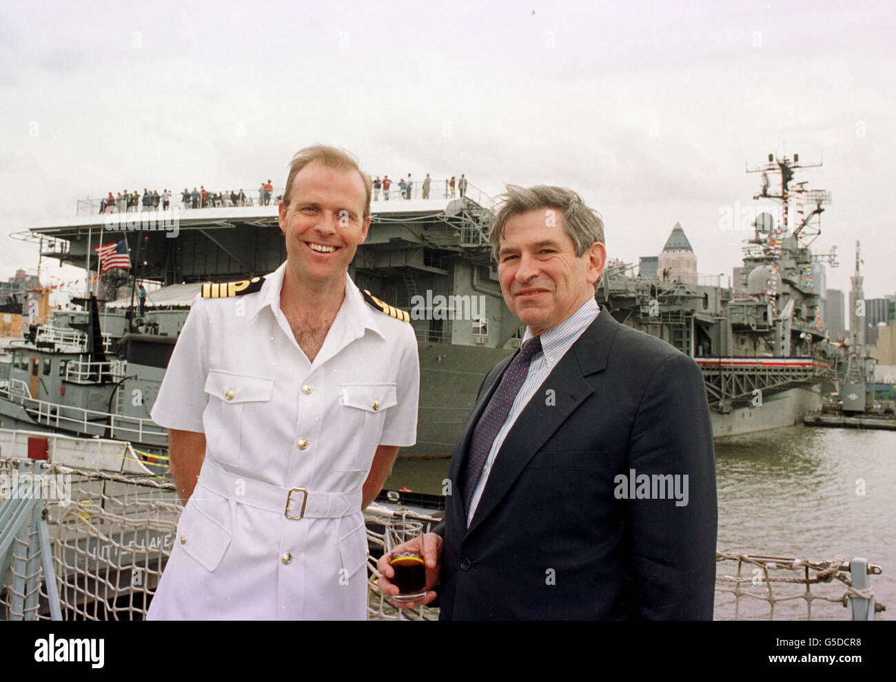 Commanding the uss new york hi-res stock photography and images - Alamy