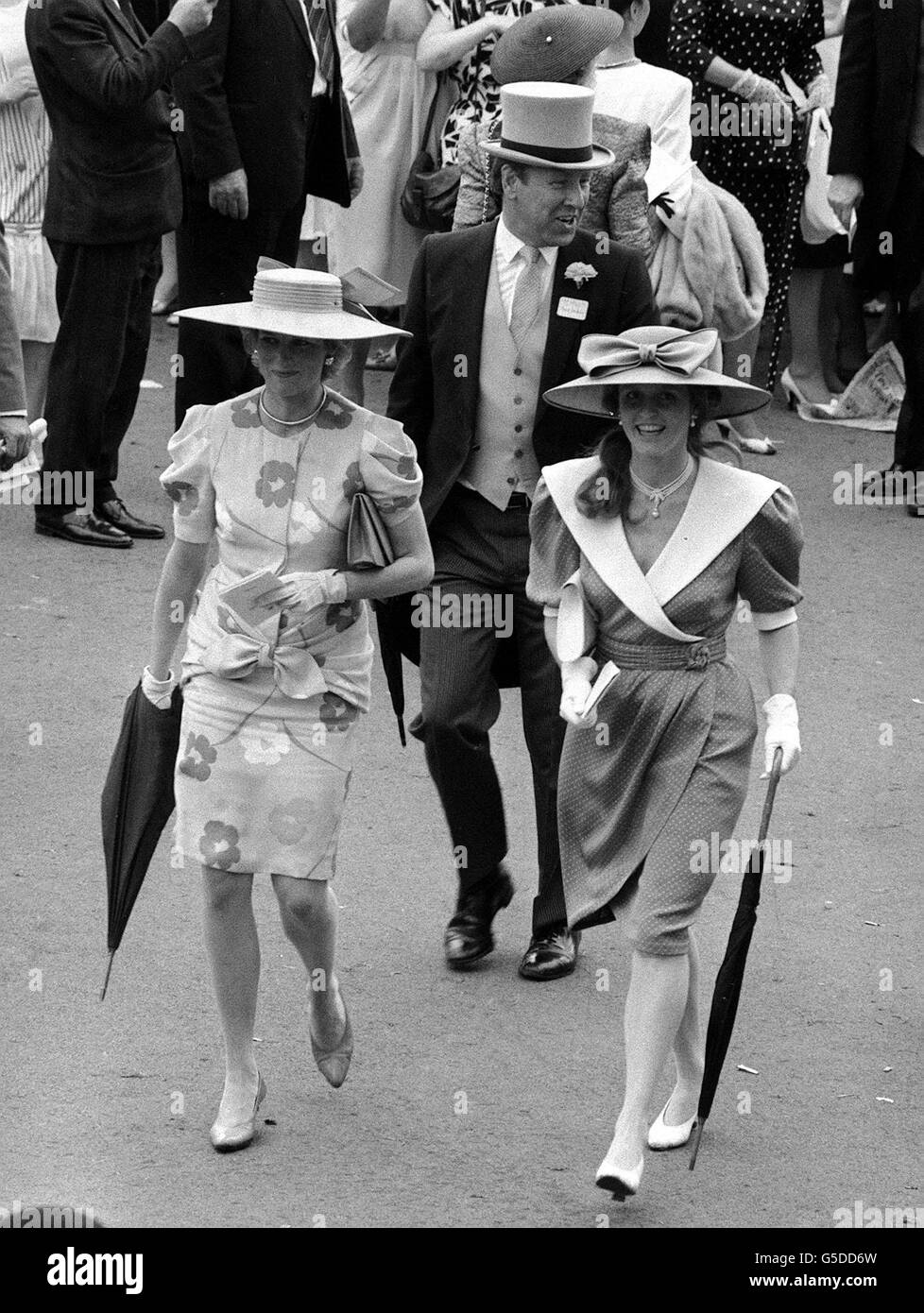 Princess of wales 1987 Black and White Stock Photos & Images - Alamy