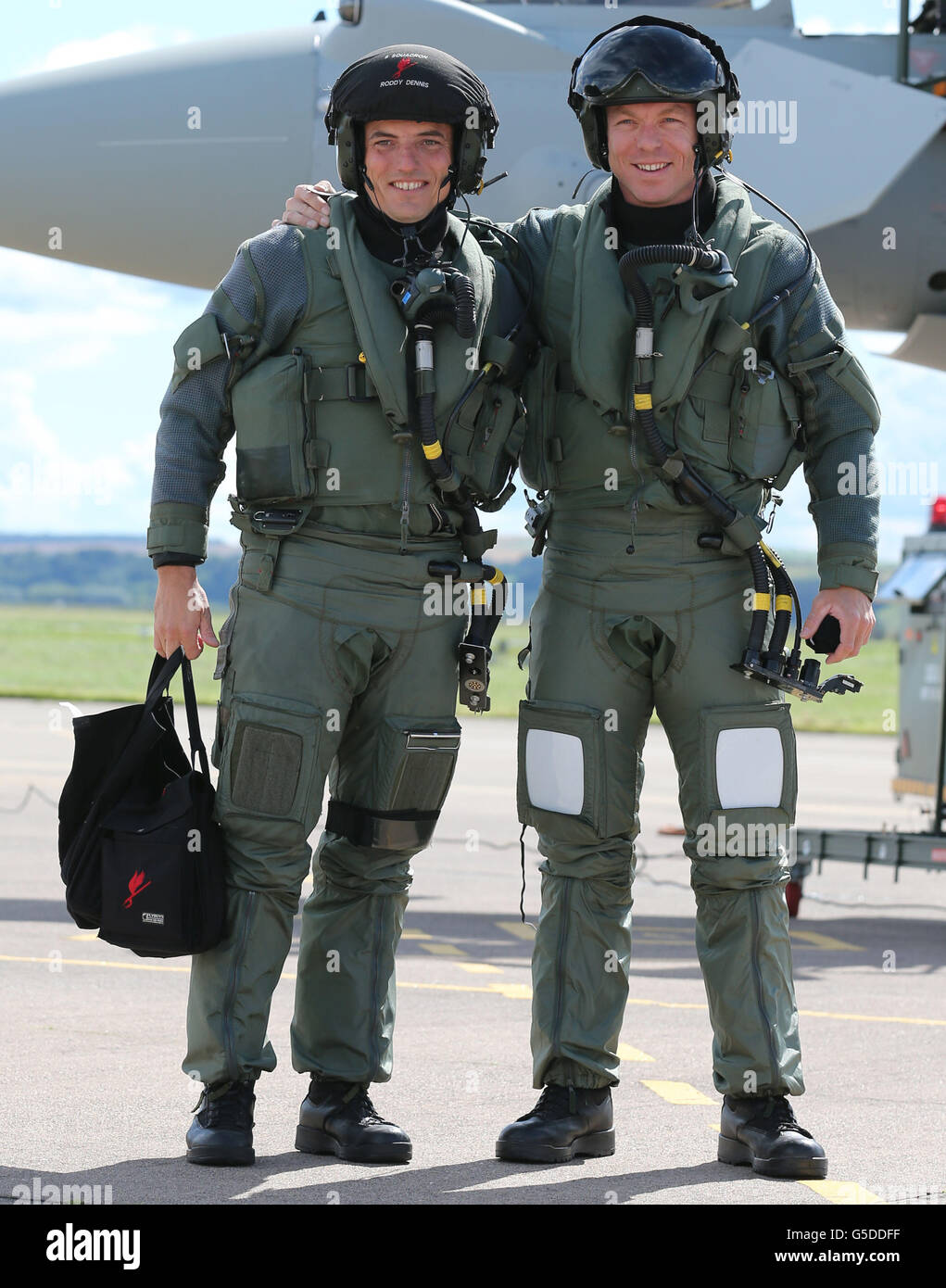 Sir chris hoy visit raf hi-res stock photography and images - Alamy