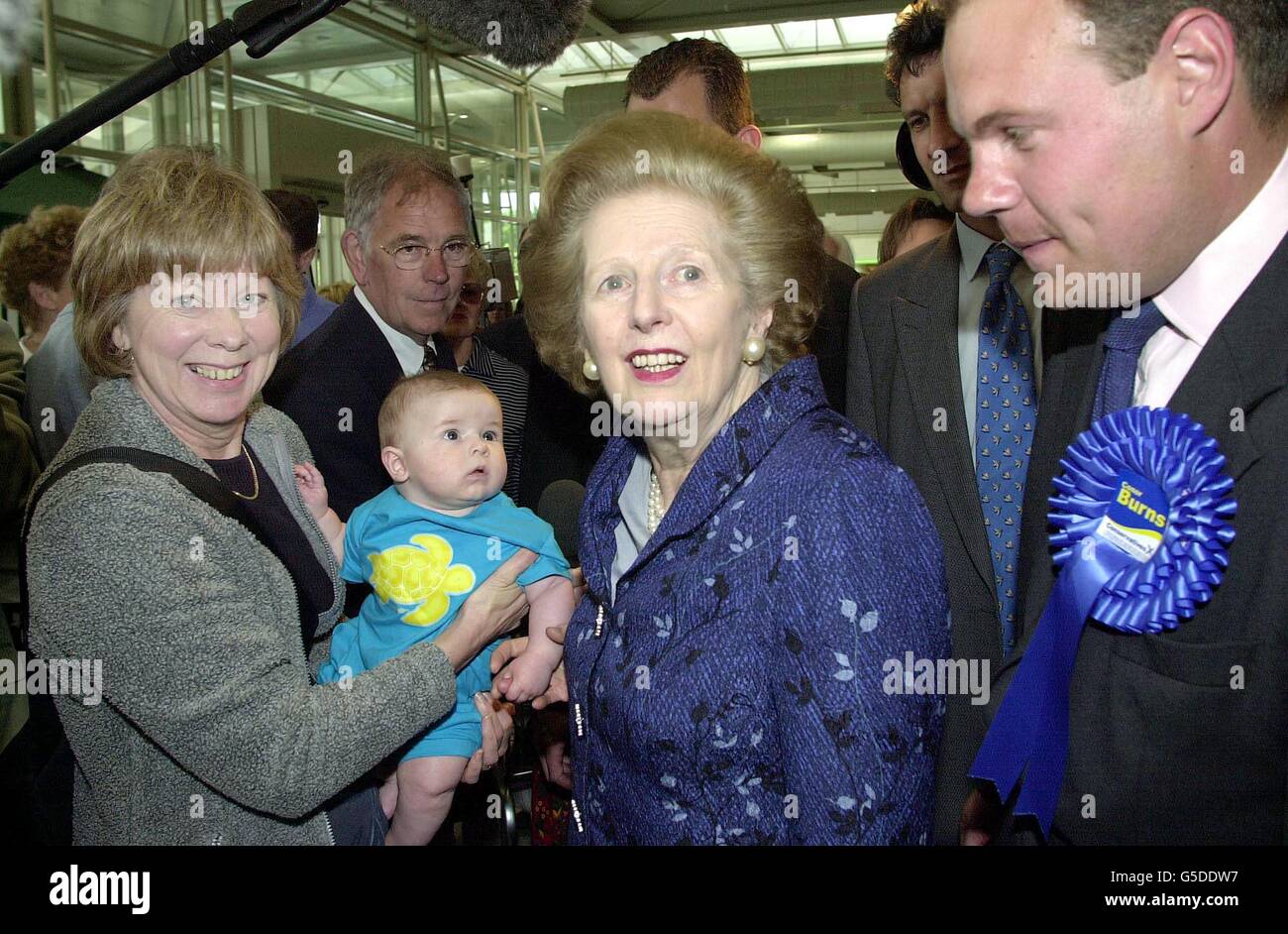 Margaret thatcher on campaign trail hi-res stock photography and images ...