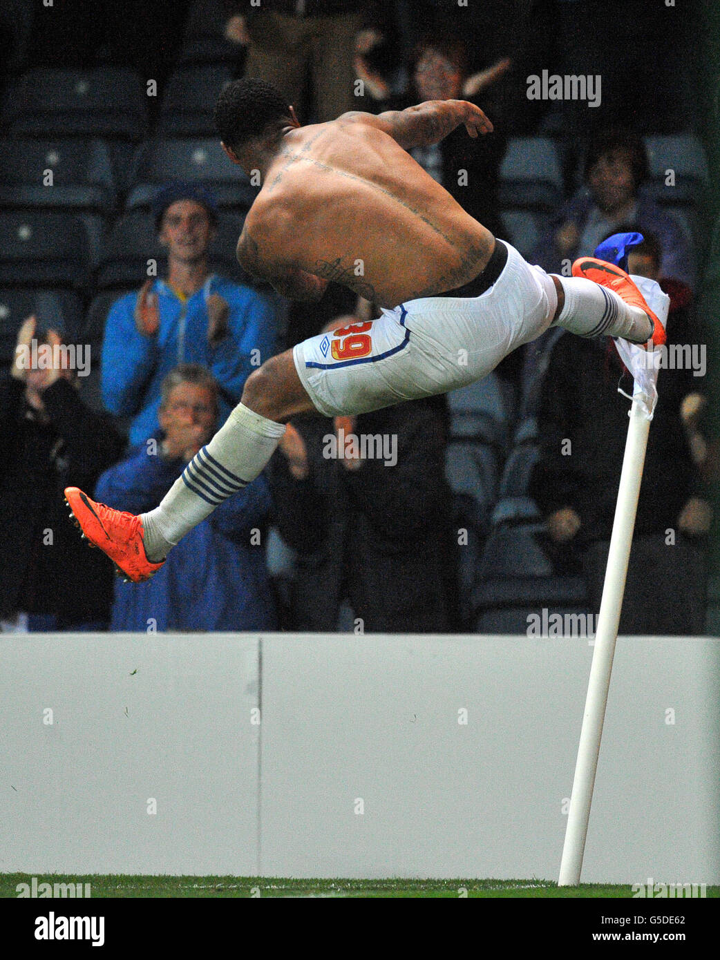 Blackburn Rovers' Colin Kazim-Richards celebrates scoring their opening ...