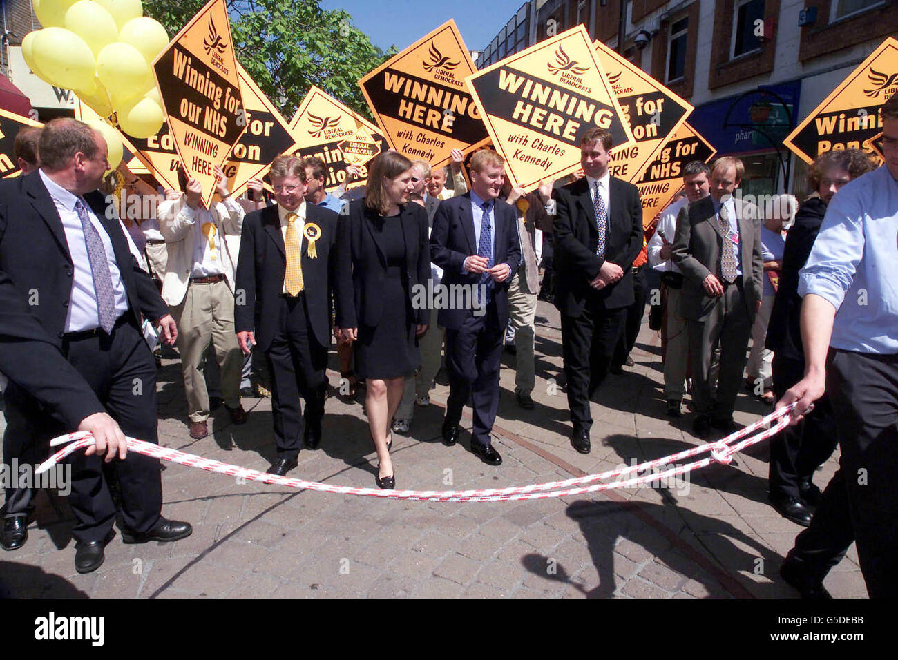 Kennedy election campaign Stock Photo - Alamy