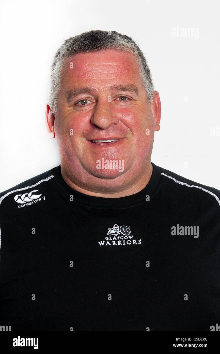Rugby Union - Glasgow Warriors - Photocall - Scotstoun Stadium Stock ...