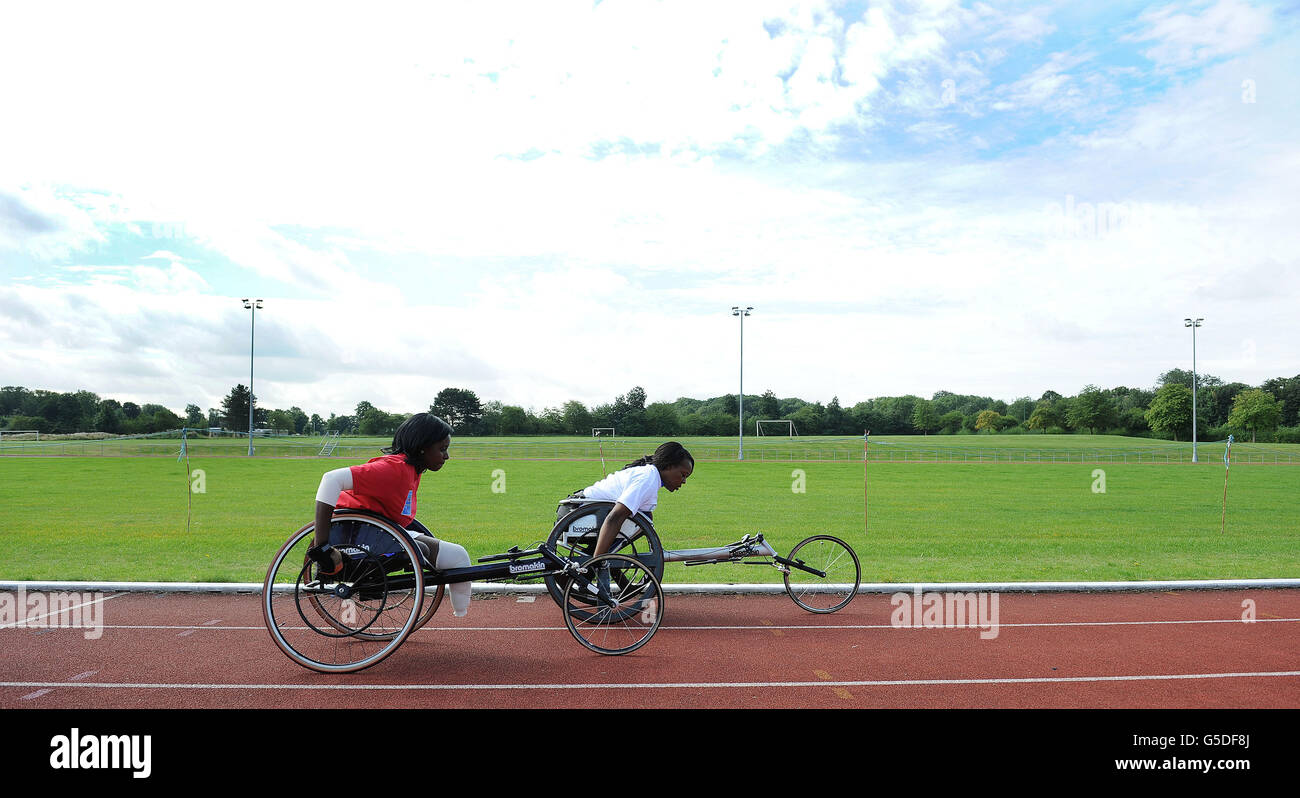 Paralympian sprinter hi-res stock photography and images - Alamy