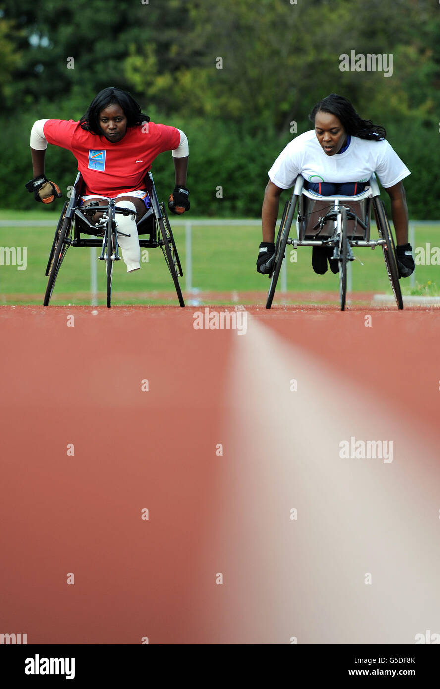 Paralympian sprinter hi-res stock photography and images - Alamy