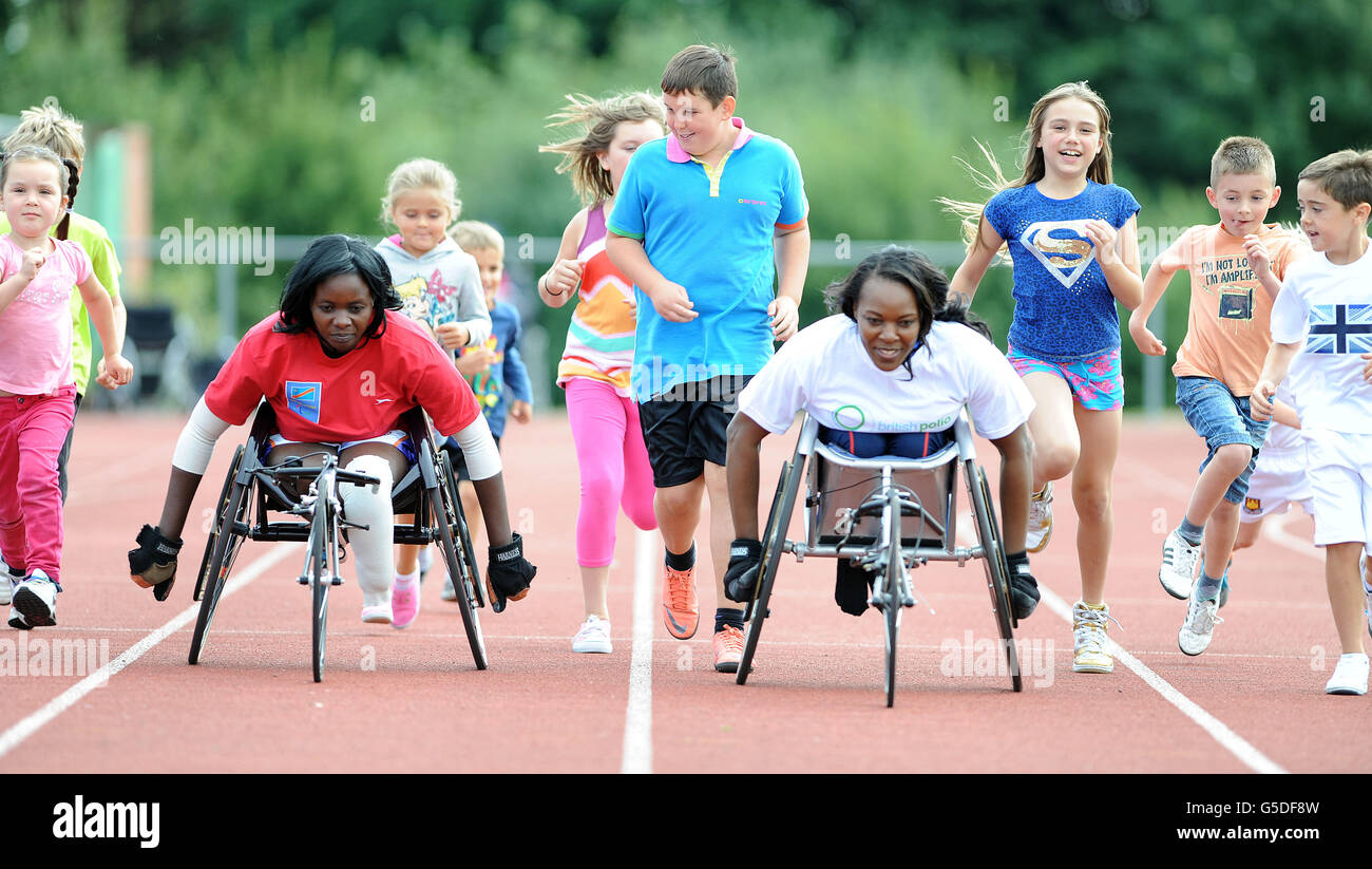 Paralympian sprinter hi-res stock photography and images - Alamy