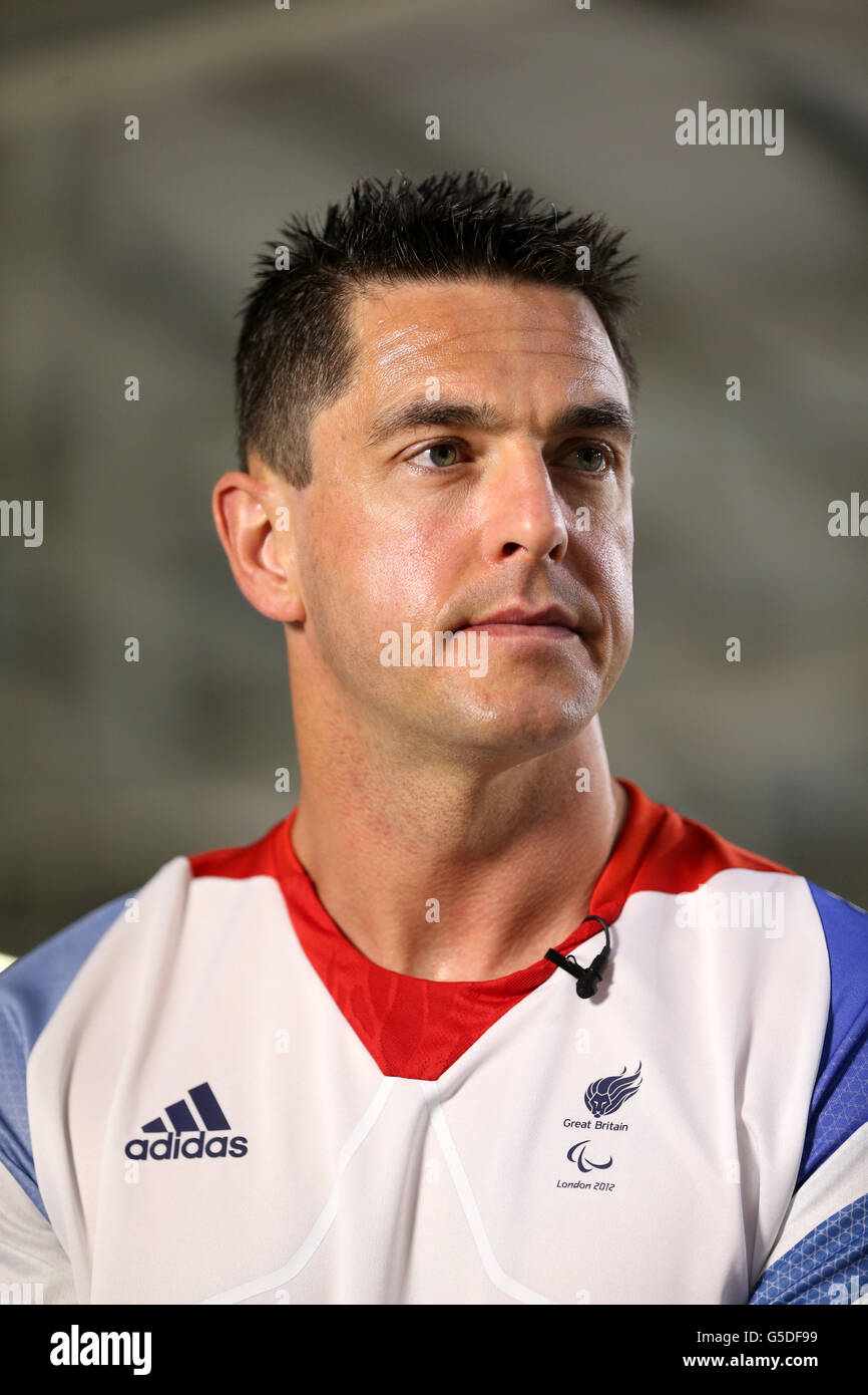 London Paralympic Games - Training and Preparation. Mark Colbourne ...
