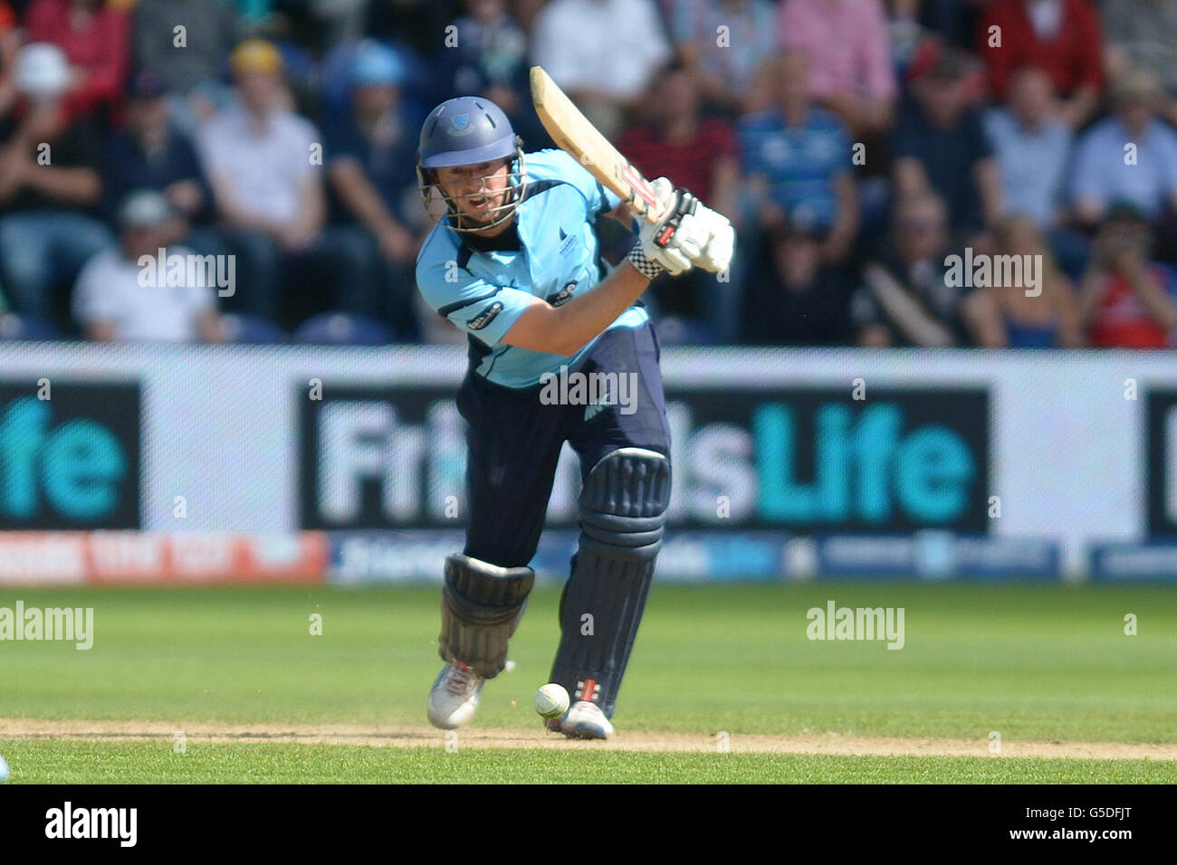 Sussex's Chris Nash in action during the Friends Life T20 Semi Final ...