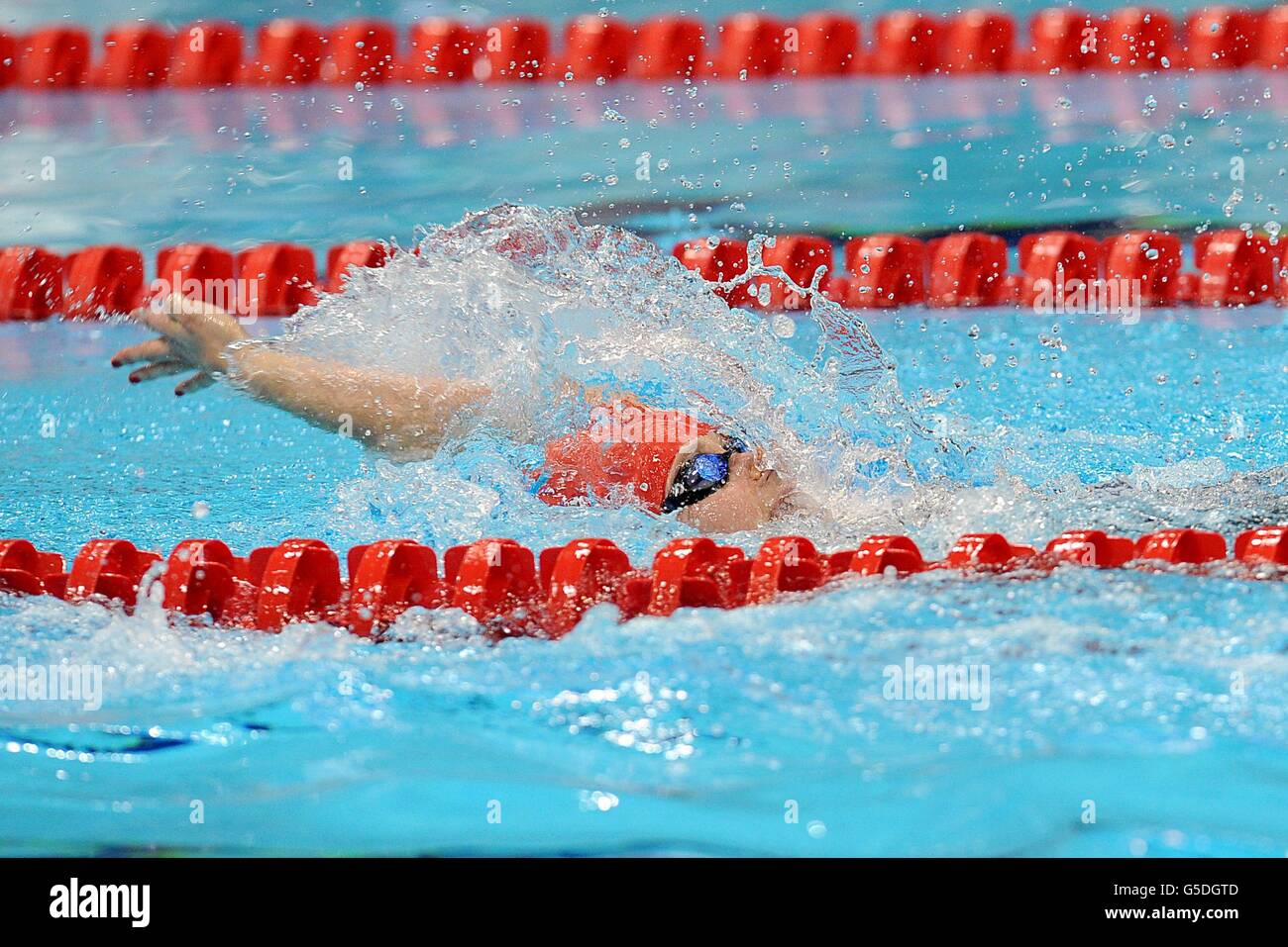 Great Britain's Nyree Kindred on her way to a silver medal in the Women ...