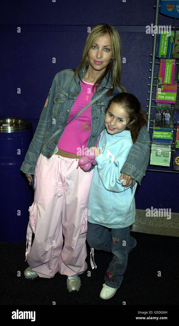 Pop singer Natalie Appleton at the celebrity screening of the new ...