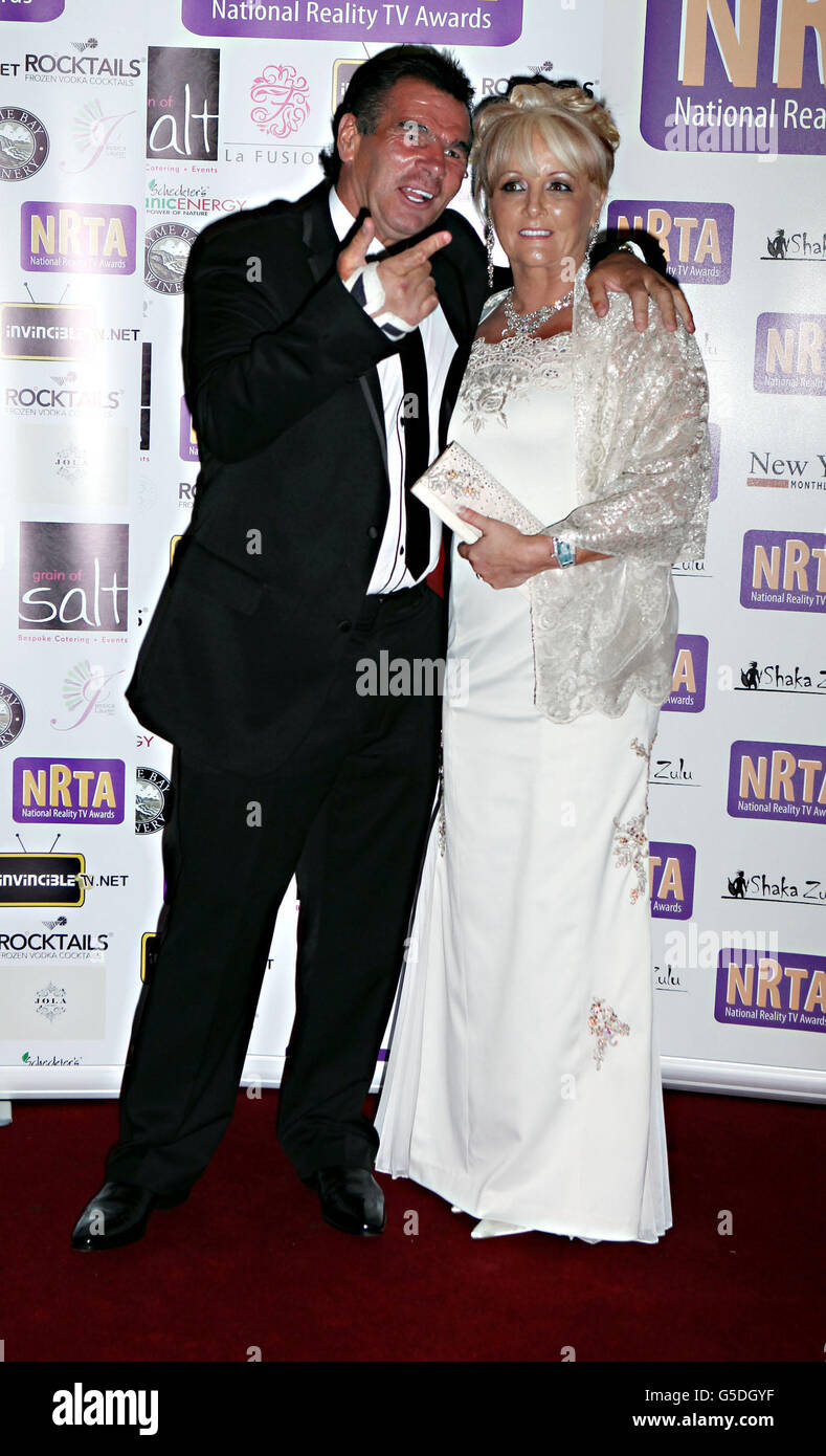Paddy Doherty and wife Roseanne arriving at the National Reality TV ...