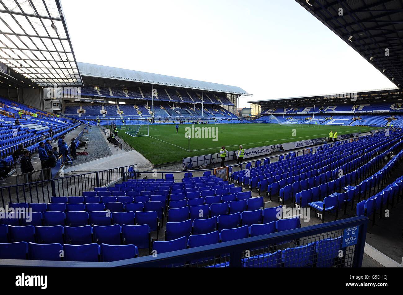 Goodison park general view hi-res stock photography and images - Alamy