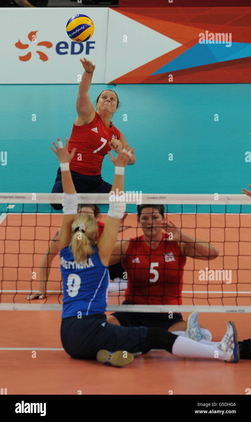 Sport paralympics sitting volleyball hi-res stock photography and ...