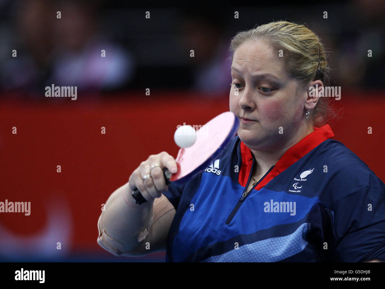 London Paralympic Games - Day 1. Great Britain's Sara Head during the ...