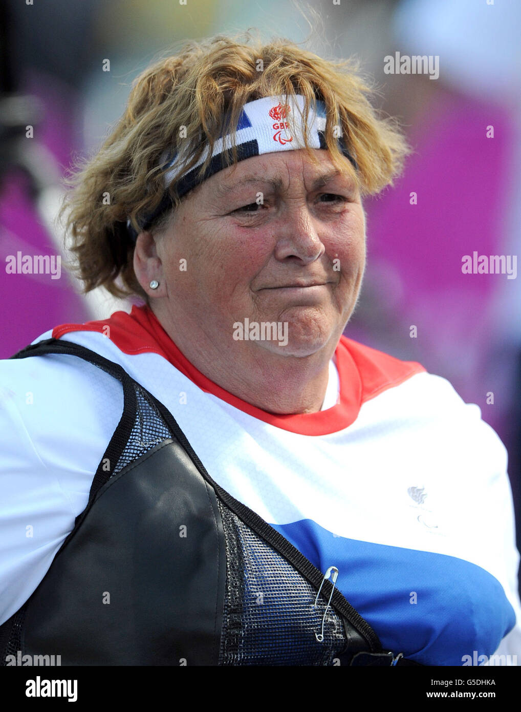 Great Britain's Kate Murray during the Women's Individual Recurve W1/W2 ...