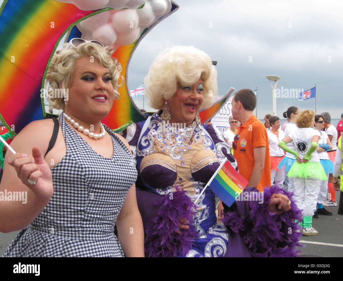 Brighton Pride Parade Stock Photo - Alamy