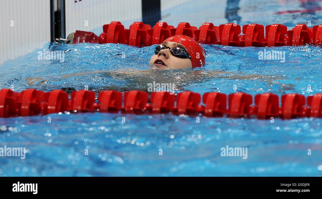 Great Britain's Oliver Hynd during the men's 400m Freestyle S8 heat 2 ...