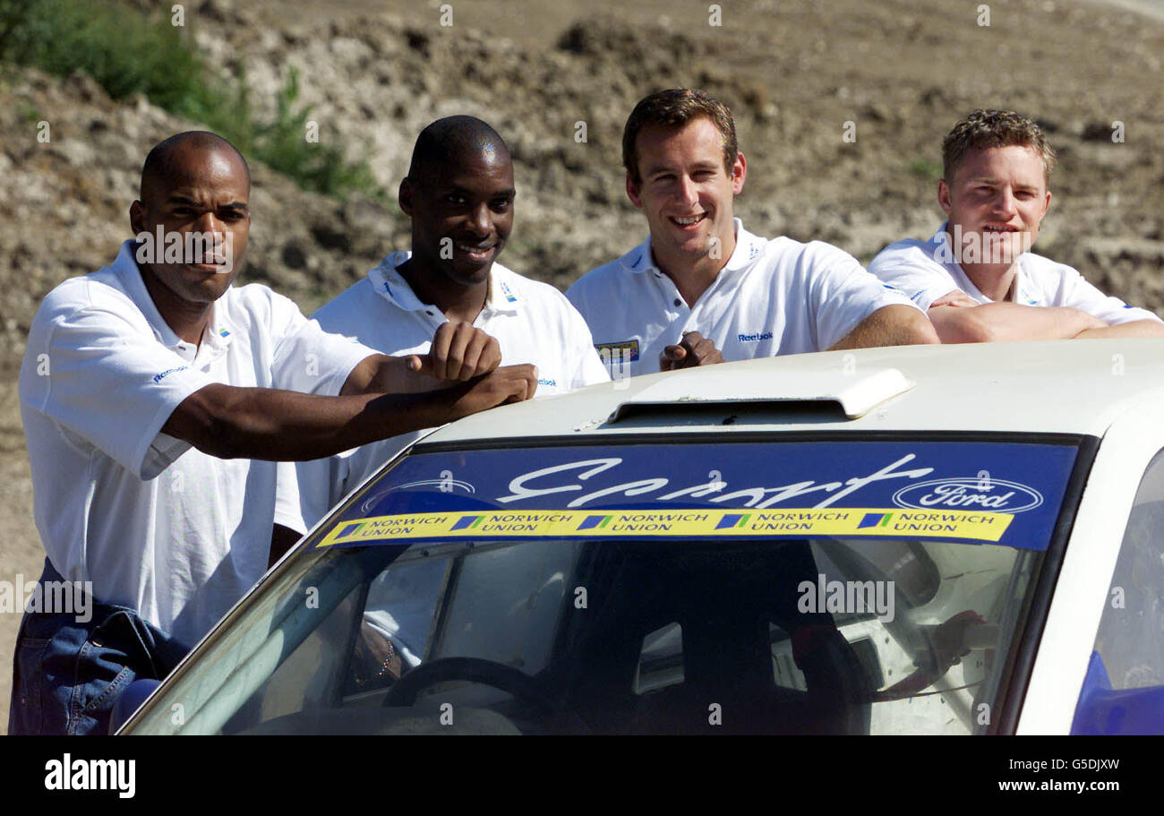 Driving 4x 400 relay Stock Photo - Alamy