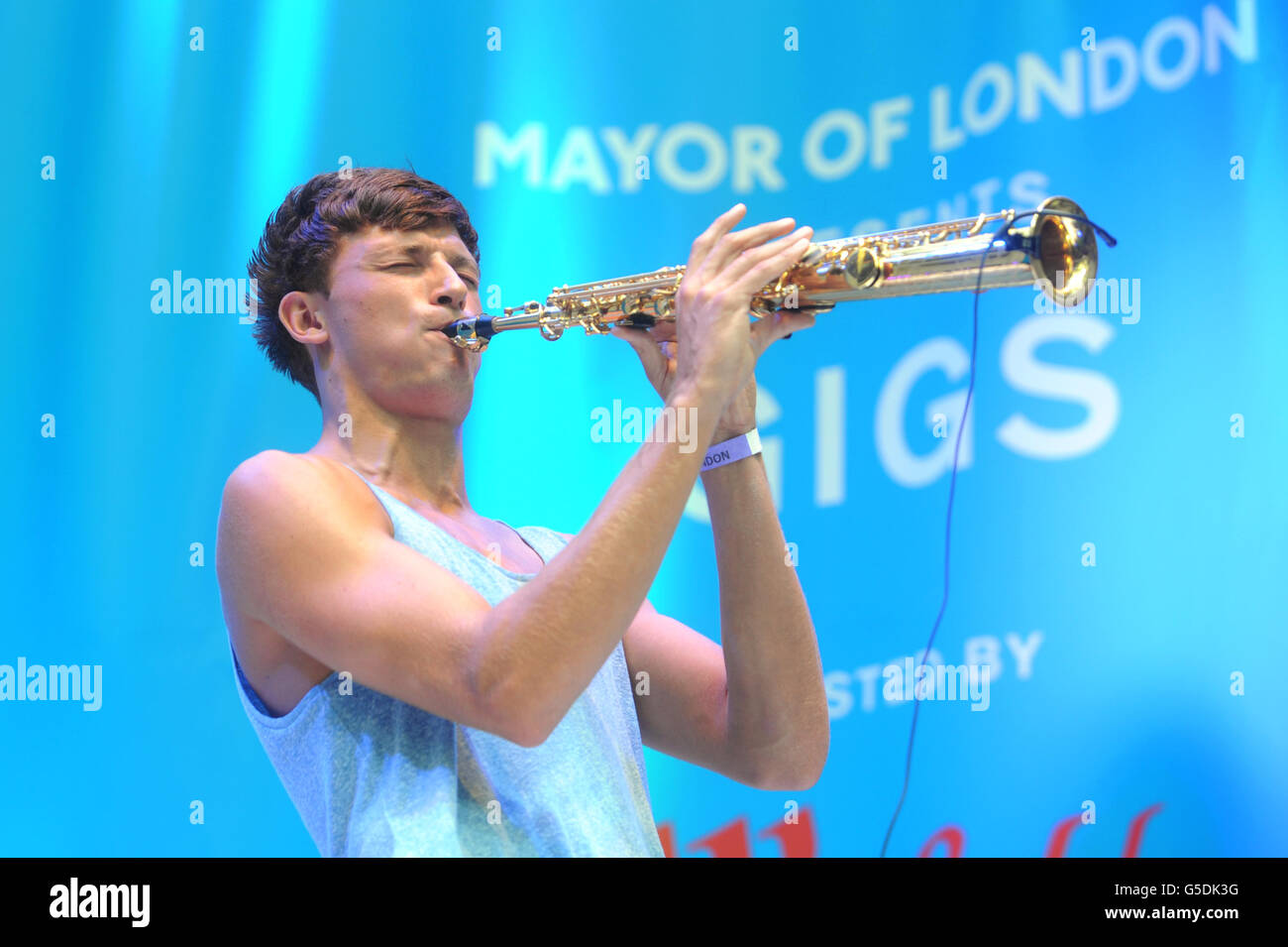 Guest Tyler Rix performs as part of the Tyler Rix Quartet during the ...