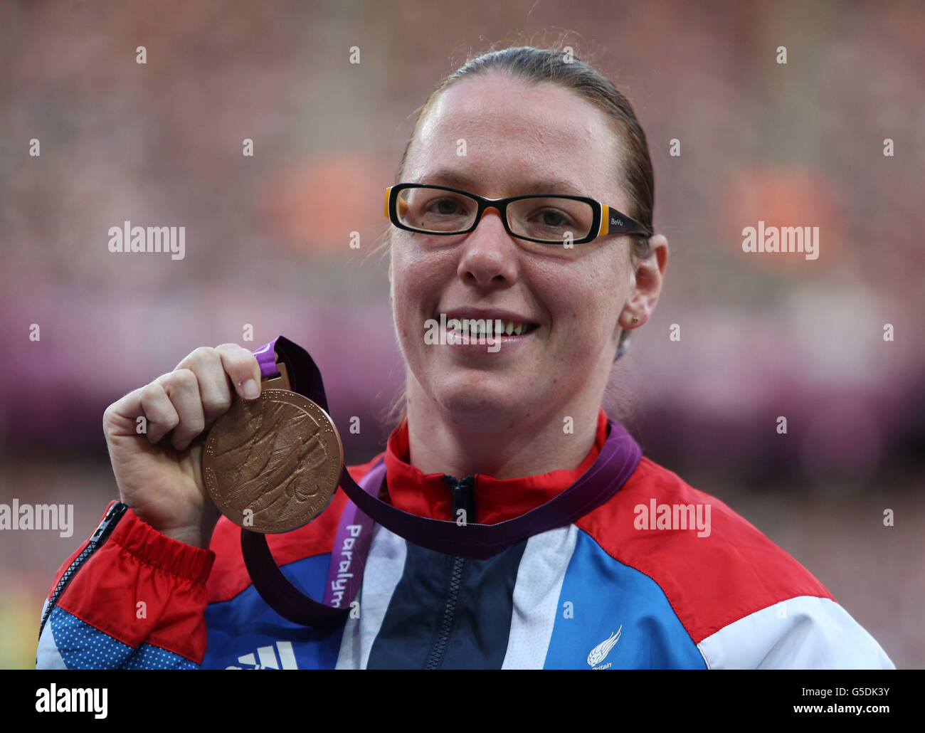 London Paralympic Games - Day 3. Great Britain's Gemma Prescott ...