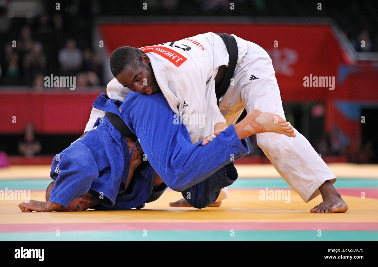 Great Britain's Samuel Ingram competes in the Mens 100kg Judo Final ...
