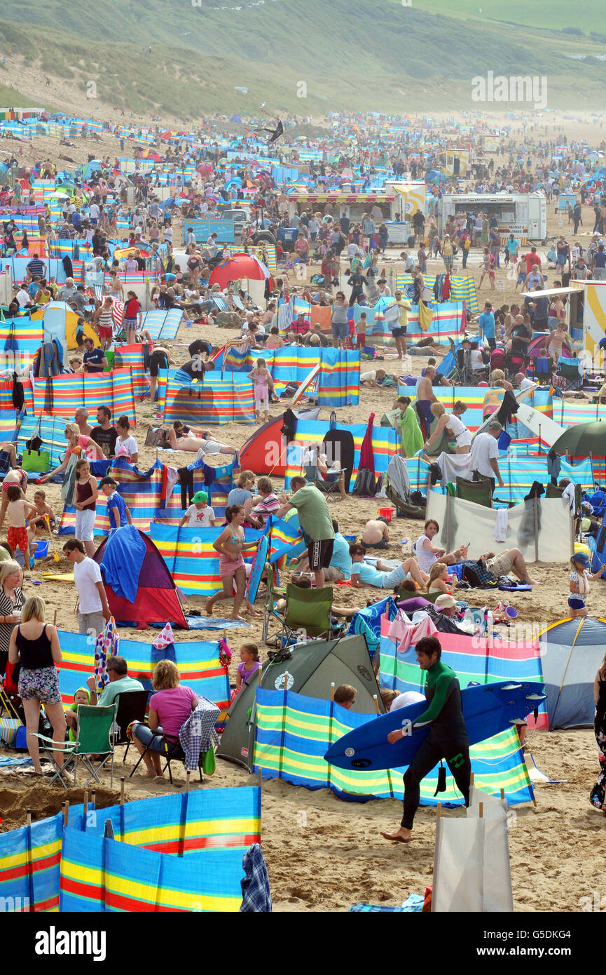 Summer weather Aug 26 Stock Photo - Alamy