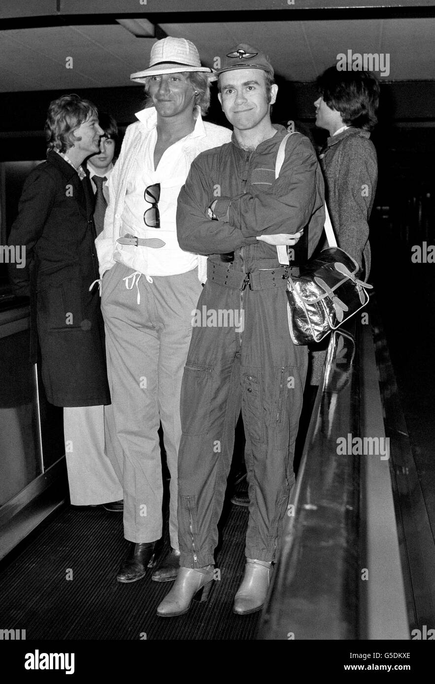 Elton john rod stewart hi-res stock photography and images - Alamy