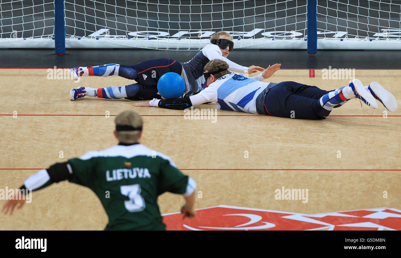 Great Britain's Michael Sharkey (left) and Niall Graham (right) in ...