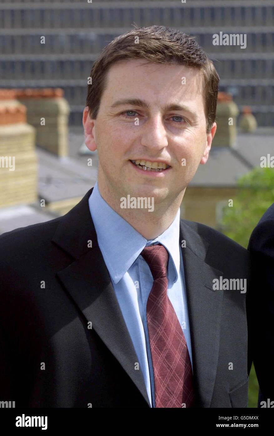 DTI Douglas Alexander Stock Photo - Alamy