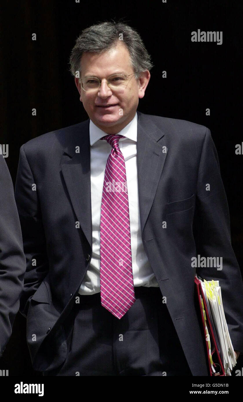 Transport Local Government and the Regions Secretary, Steven Byers ...