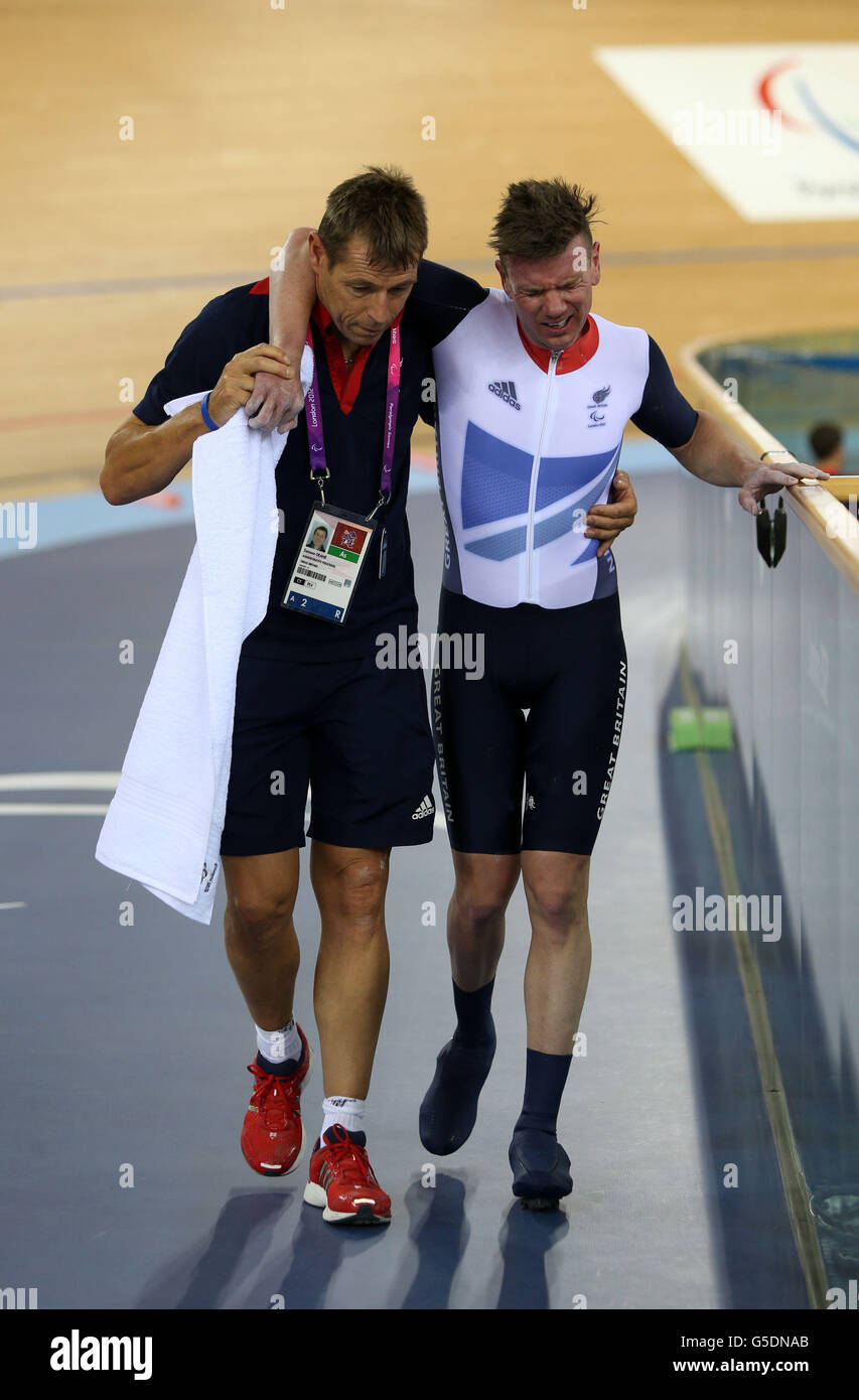 Great Britain's Richard Waddon after the Men's Individual C1-2-3 1km ...