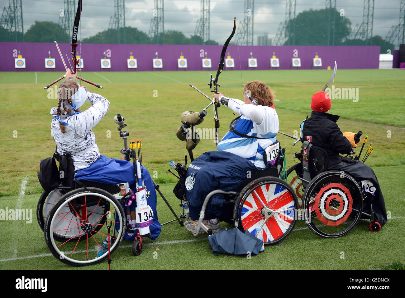 London Paralympic Games - Day 1 Stock Photo - Alamy