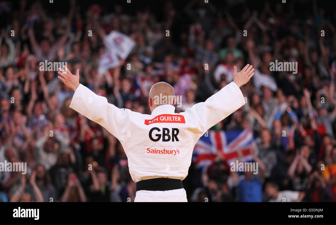 Great Britain's Ben Quilter wins bronze against Takaaki Hirai in the ...