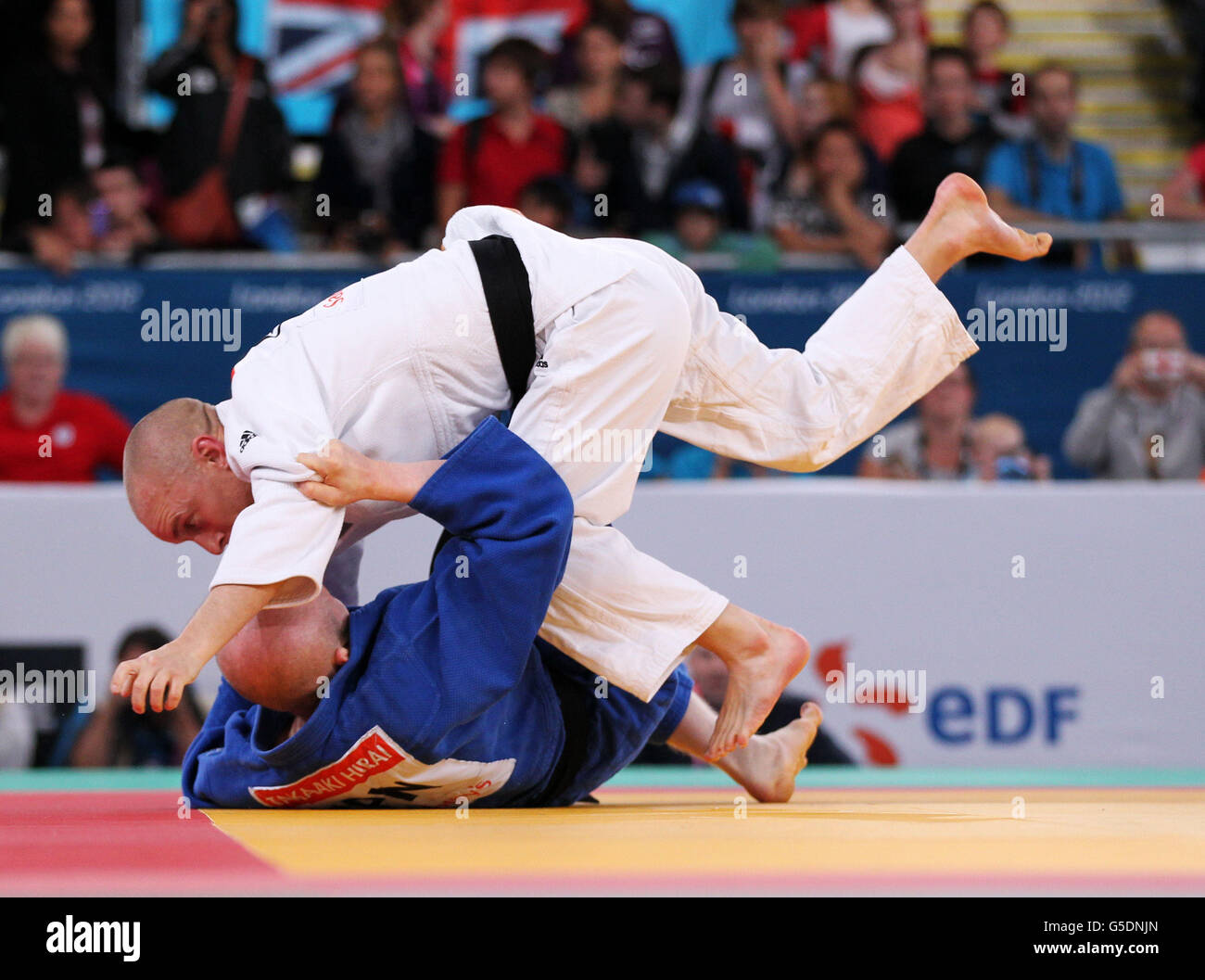 Great Britain's Ben Quilter wins bronze against Takaaki Hirai in the ...