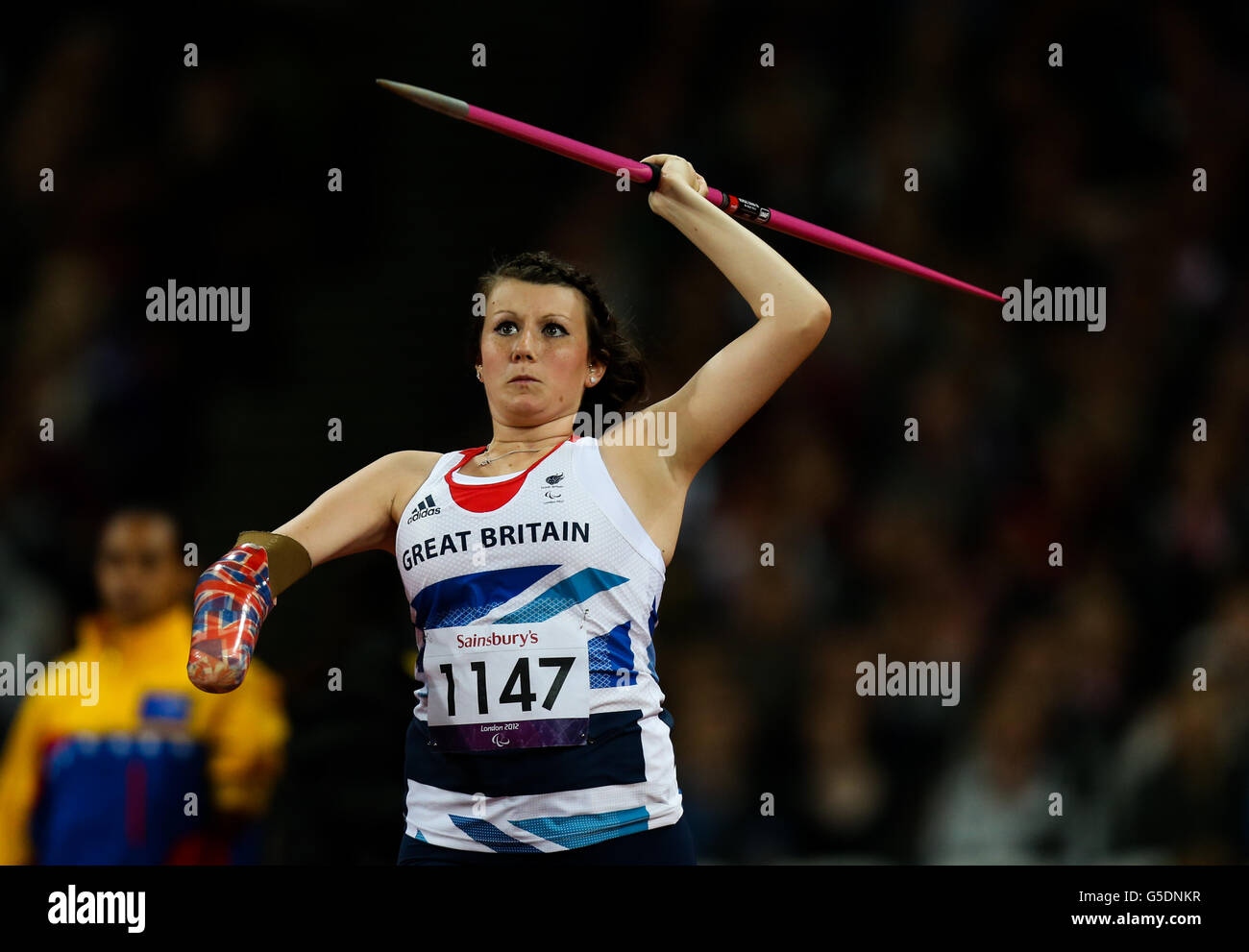 London Paralympic Games - Day 3. Great Britain's Hollie Arnold during ...