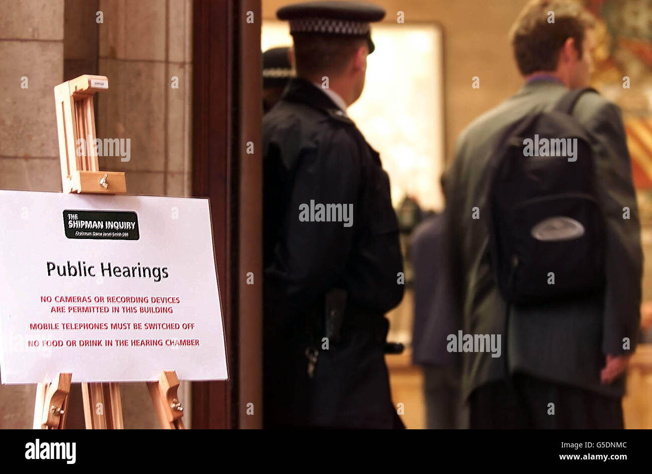 Shipman inquiry manchester town hall hi-res stock photography and ...