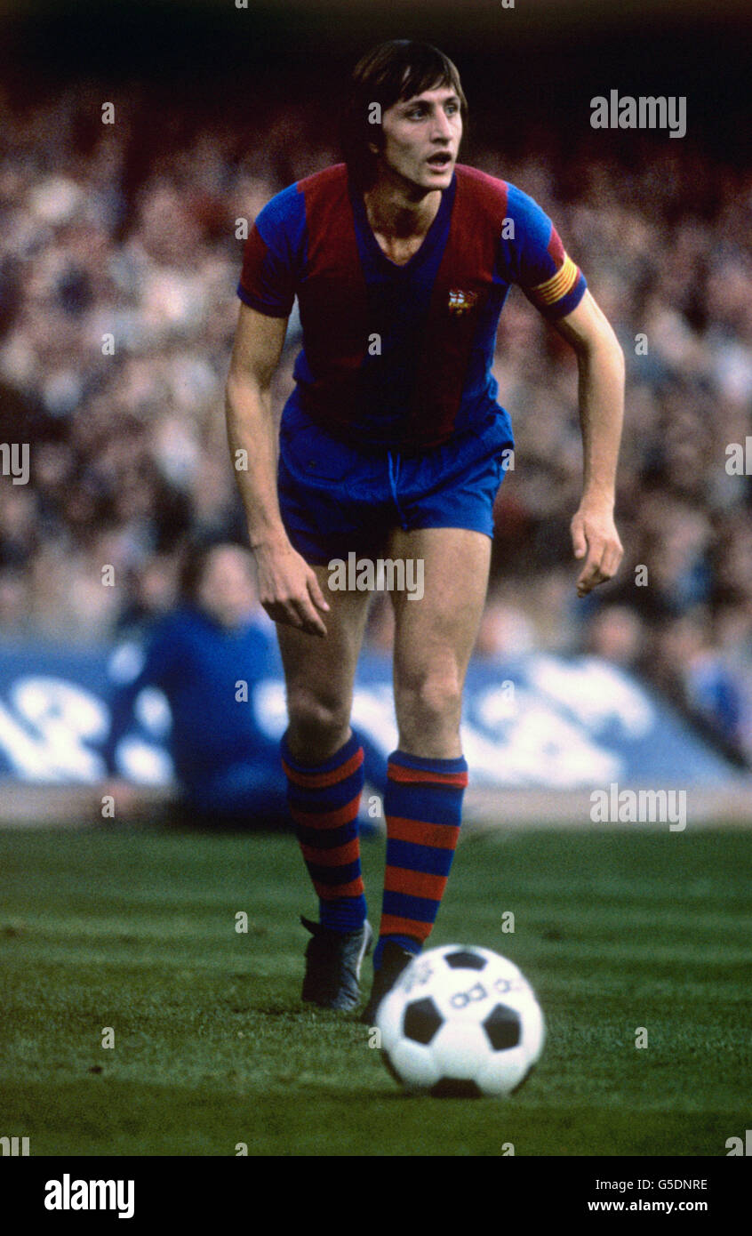 Johan cruyff barcelona hi-res stock photography and images - Alamy